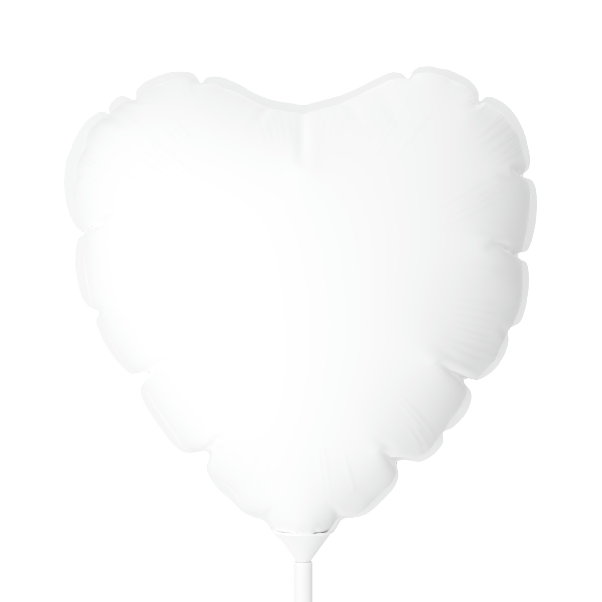 Martin Luther Balloon (Round and Heart-shaped), 11"